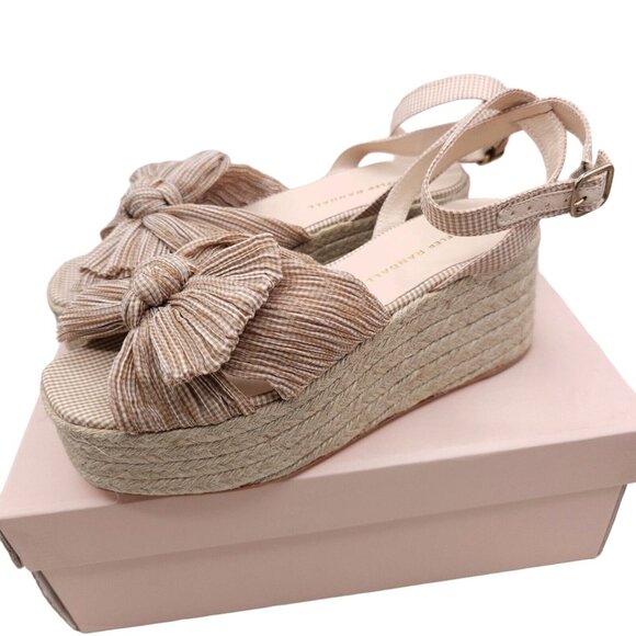 Loeffler Randall | Shoes | Loeffler Randall Posey Knot Bow Wedge ...